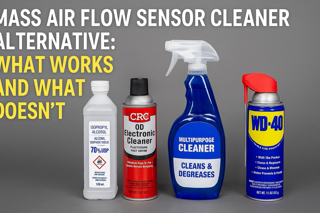Mass Air Flow Sensor Cleaner Alternative: What Works and What Doesn’t
